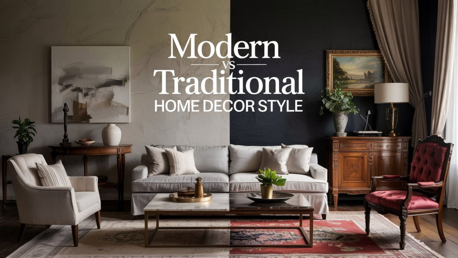 What’s the Difference Between Modern and Traditional Home Decor ...