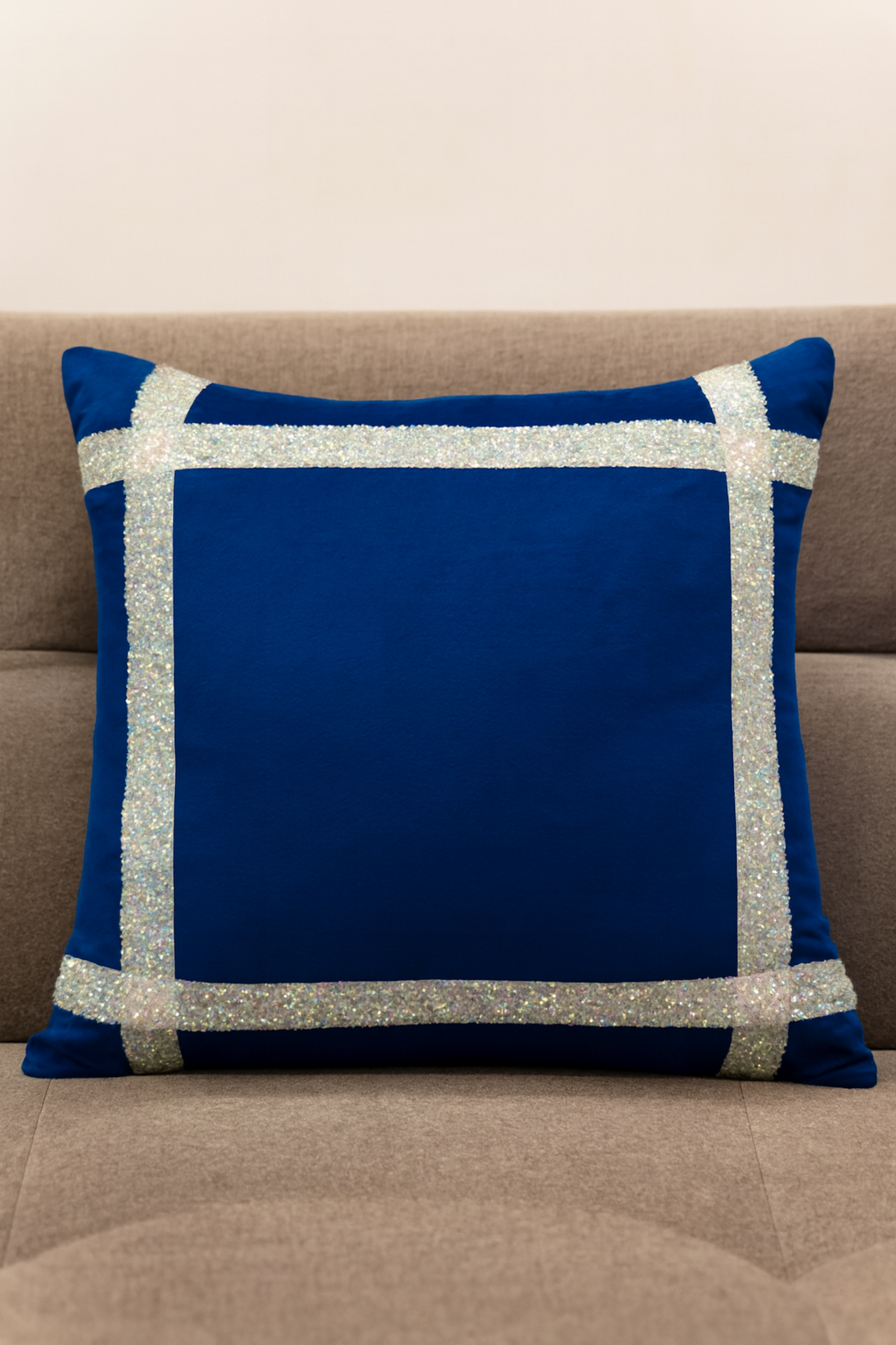 Cushion Cover Set of 5 – Glitter Border – Mirana Decoor